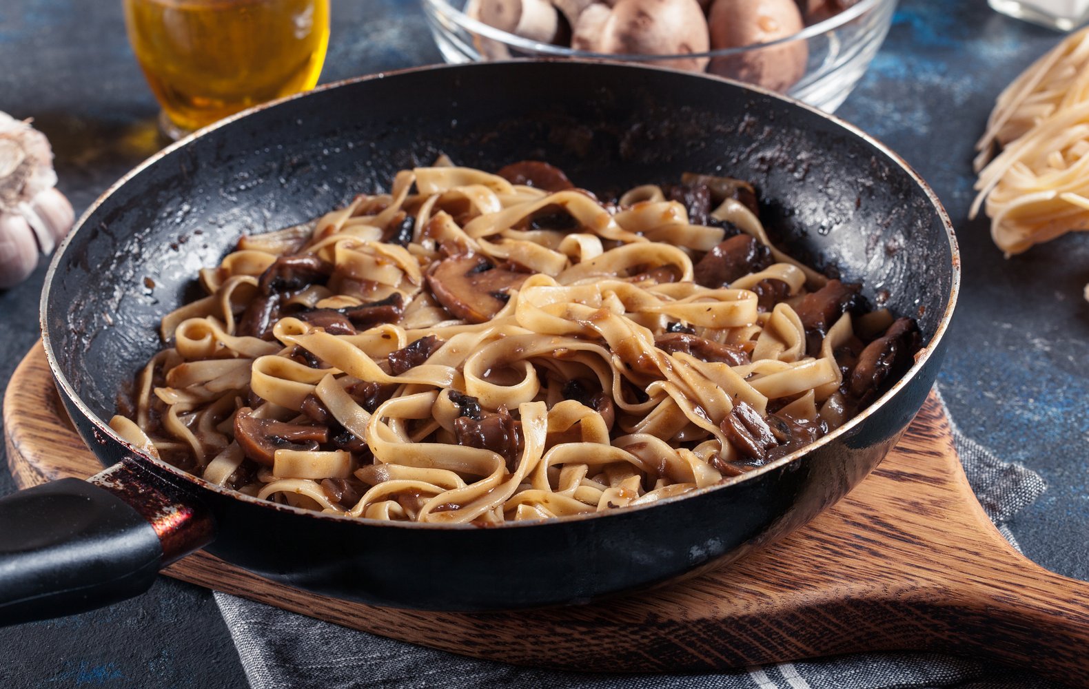 Ricetta Tagliatelle ai Funghi - Il Club delle Ricette