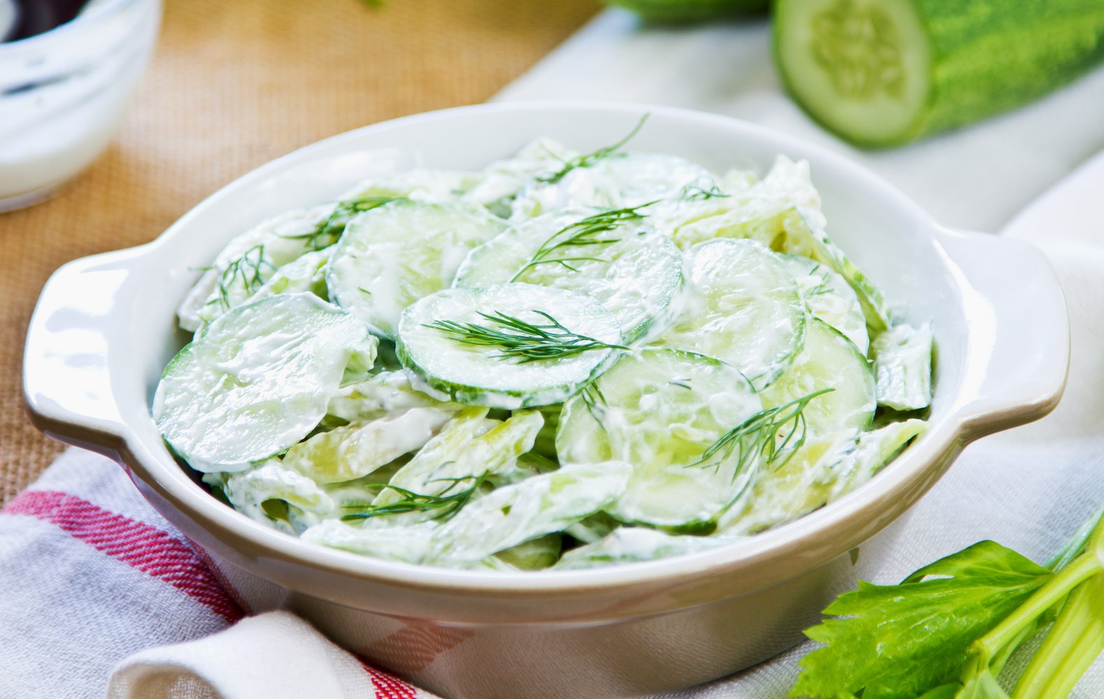 Ricetta Insalata di Cetrioli e Yogurt - Il Club delle Ricette