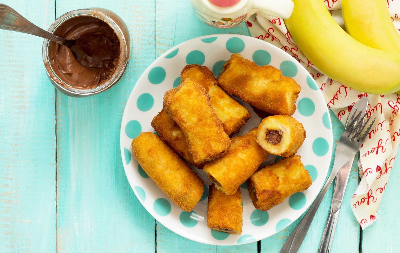Ricetta Banane Fritte Ripiene di Nutella - Il Club delle Ricette