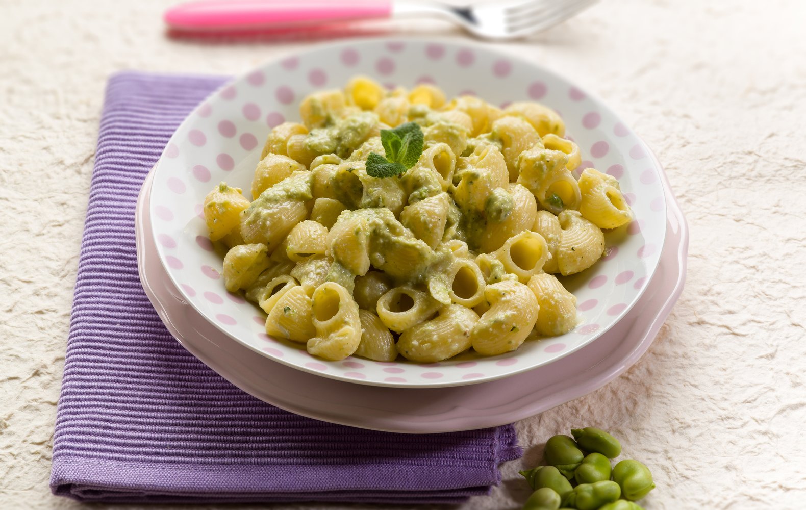 Ricetta Pipe Rigate con Fave e Ricotta - Il Club delle Ricette