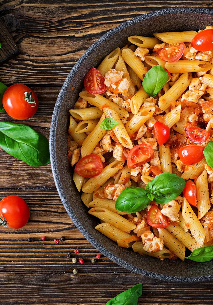 Ricetta Penne con Pollo e Pomodorini - Il Club delle Ricette