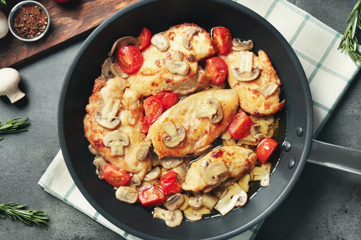 Ricetta Pollo in Padella - Il Club delle Ricette