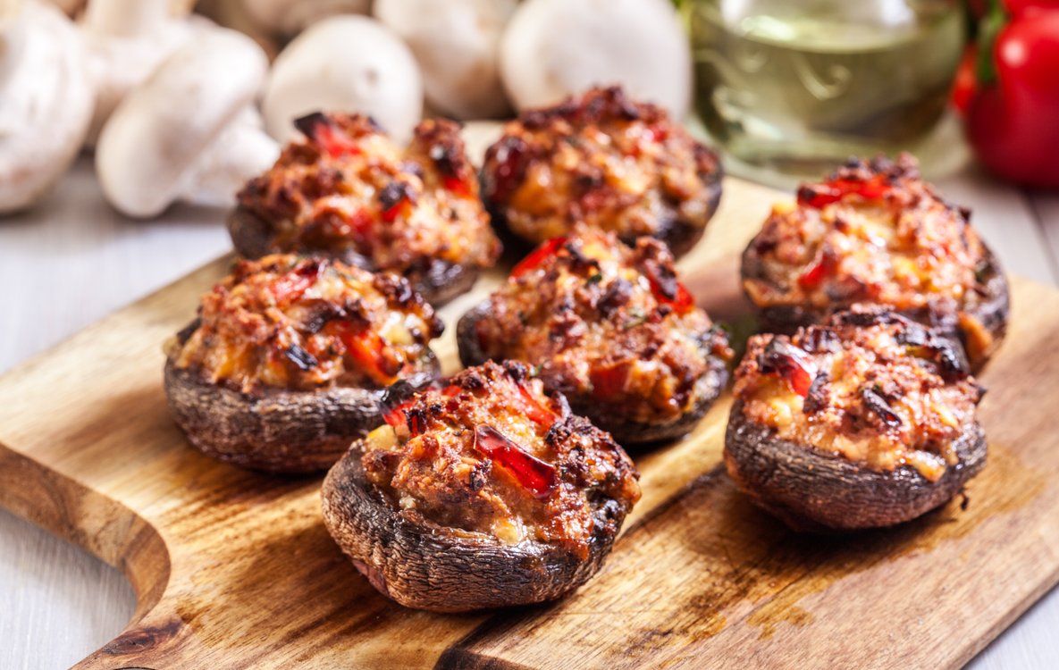 Ricetta Funghi Champignon Ripieni - Il Club delle Ricette