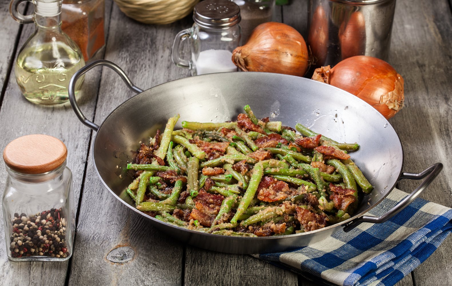 Ricetta Fagiolini e Pancetta in Padella - Il Club delle Ricette