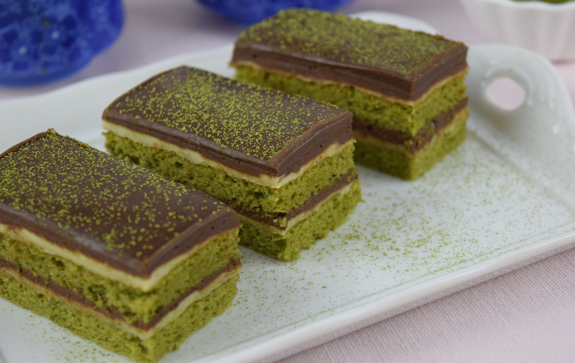 Ricetta Opéra Cake al Matcha - Il Club delle Ricette
