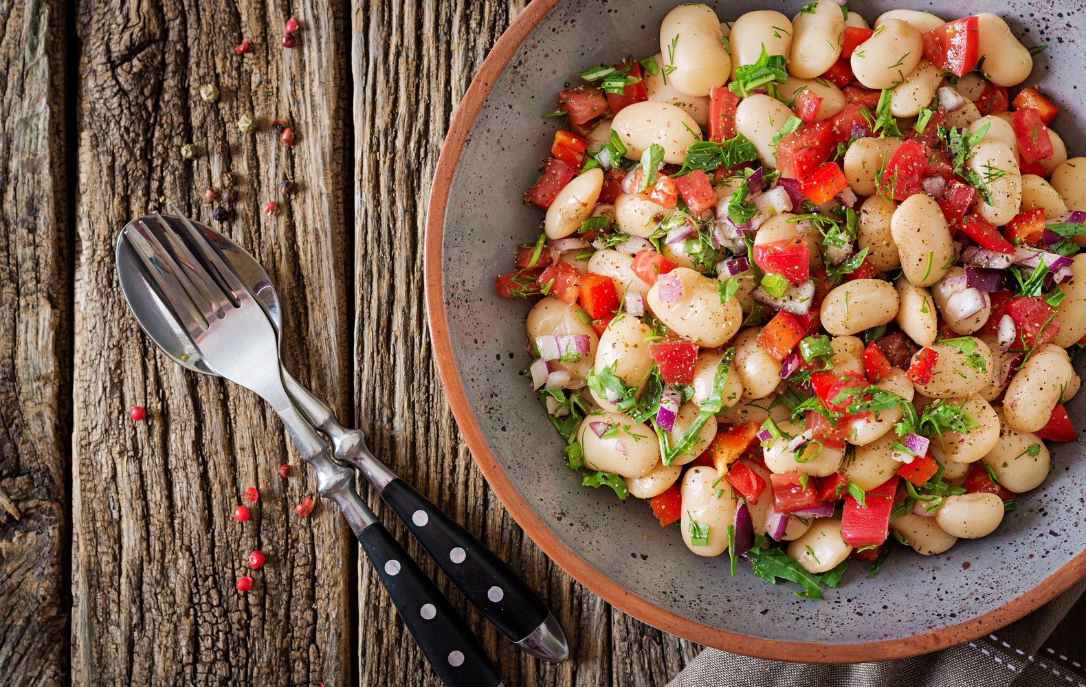 Ricetta Insalata di Fagioli, Pomodori e Cipolle - Il Club delle Ricette