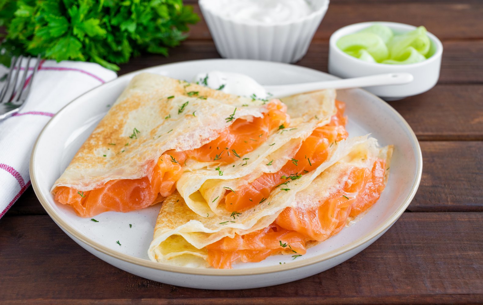 Ricetta Crepes al Salmone - Il Club delle Ricette