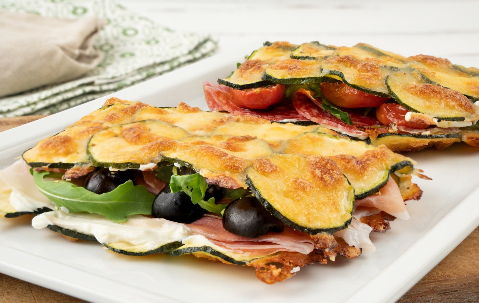 Piadina di Zucchine in Friggitrice ad Aria - Il Club delle Ricette