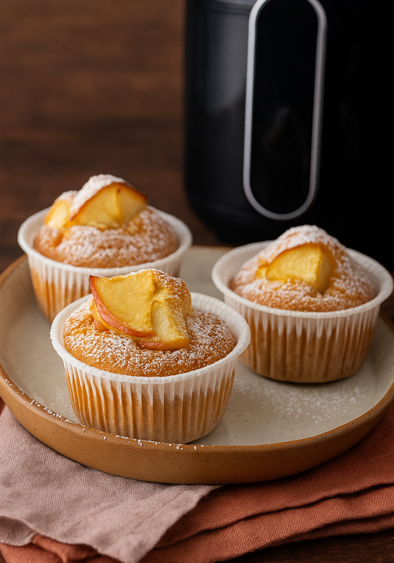 Ricetta Muffin alle Mele in Friggitrice ad Aria - Il Club delle Ricette
