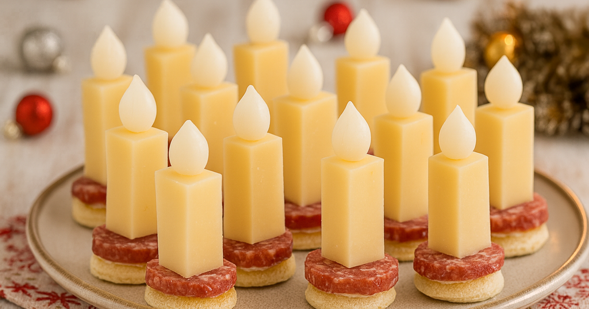 Ricetta Candeline Salate di Natale - Il Club delle Ricette