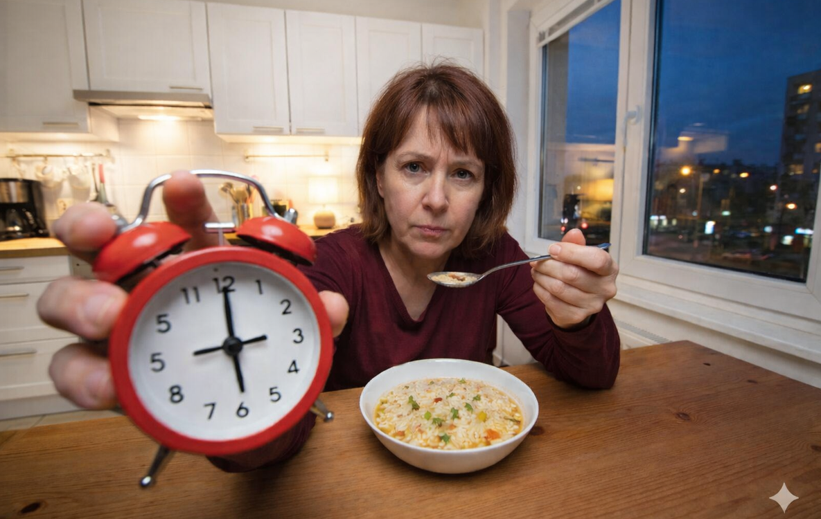 Questo è il miglior orario per cenare in inverno se vuoi dormire meglio ...