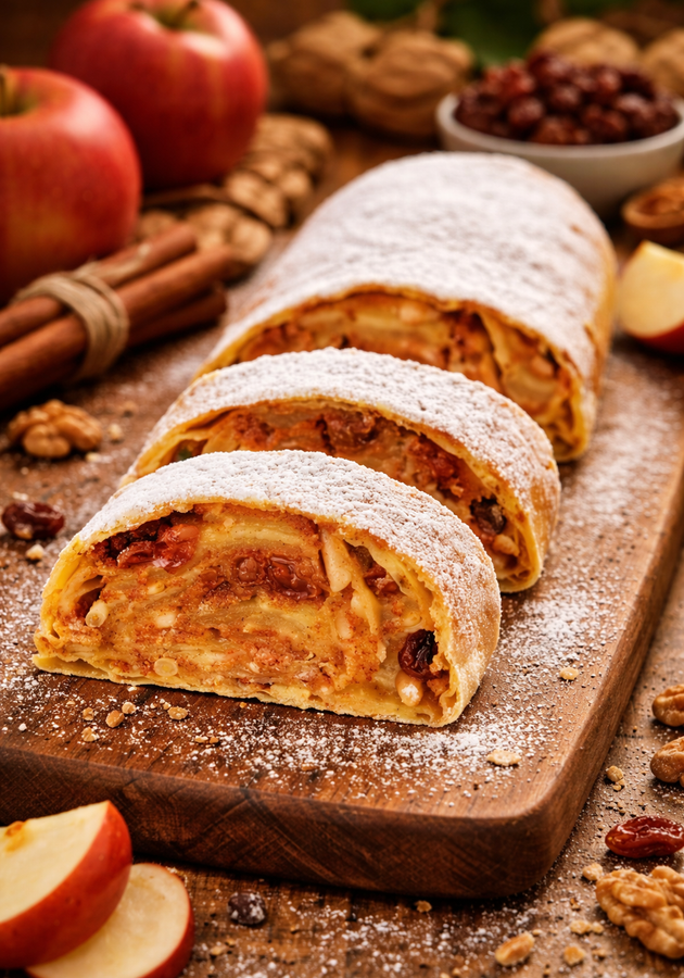 Ricetta Strudel di Mele di Iginio Massari - Il Club delle Ricette
