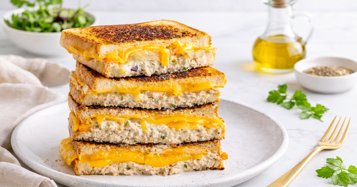 Ricetta Tuna Melt, Sandwich al Tonno - Il Club delle Ricette