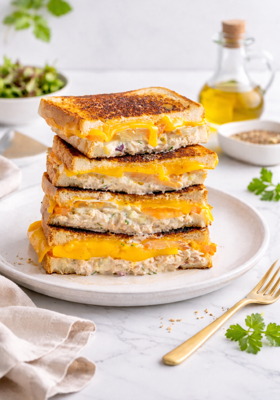 Ricetta Tuna Melt, Sandwich al Tonno - Il Club delle Ricette