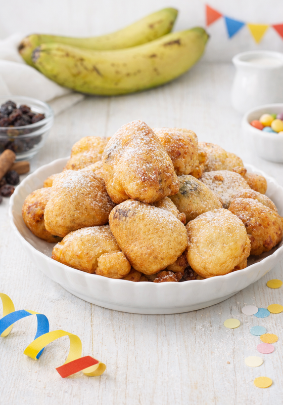 Ricetta Frittelle di Banane con Uvetta - Il Club delle Ricette