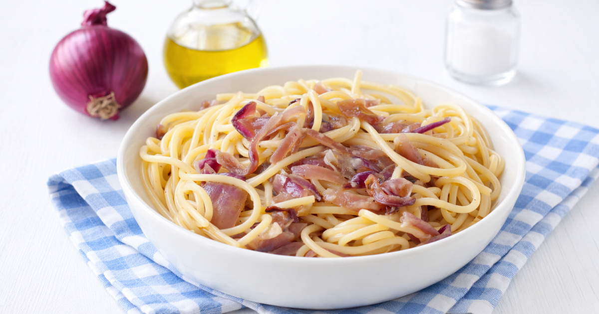 Ricetta Pasta con Cipolle Rosse - Il Club delle Ricette