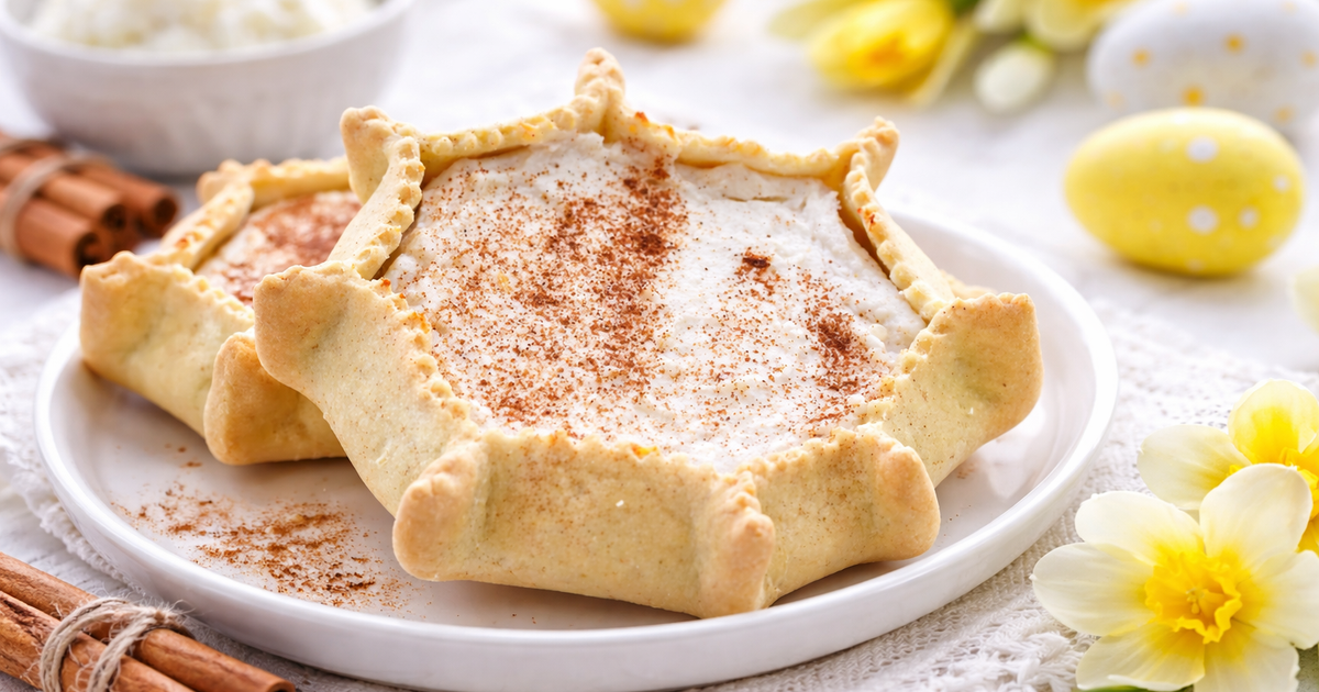 Ricetta Cassate di Ricotta Pasquali Ragusane, La Ricetta Originale - Il ...