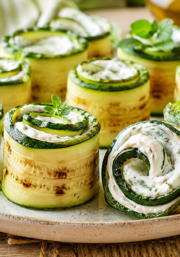 Ricetta Involtini Zucchine e Philadelphia Senza Cottura - Il Club delle ...